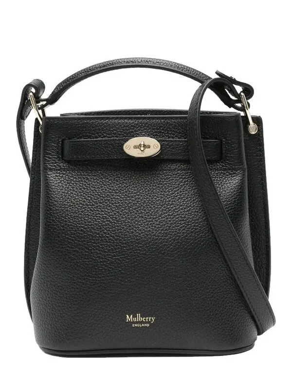 Mulberry Leather Mini Bag - Black