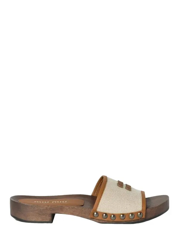 Miu Miu Logo Slides - Multicolor