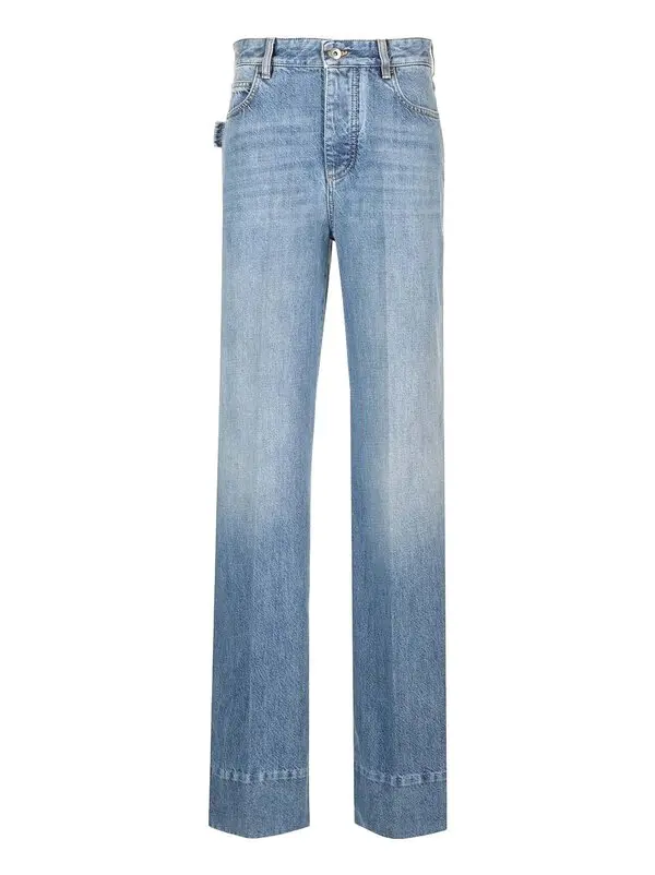 Bottega Veneta Palazzo Jeans - Blue
