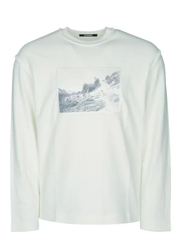 Jacquemus Le Tshirt Paysan Ml - Multicolor