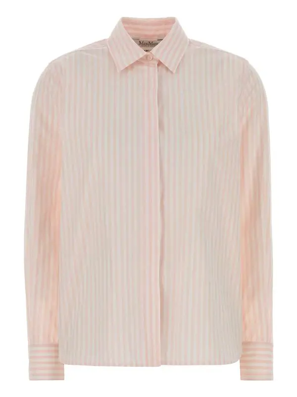 Max Mara Printed Poplin Accenni Shirt - Multicolor