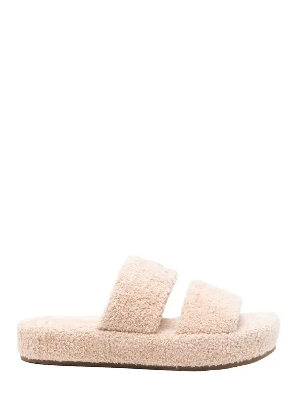 Celine Sponge Platform Sandals - Multicolor