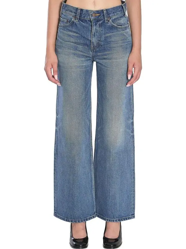 Celine Denim Cotton Jeans - Multicolor