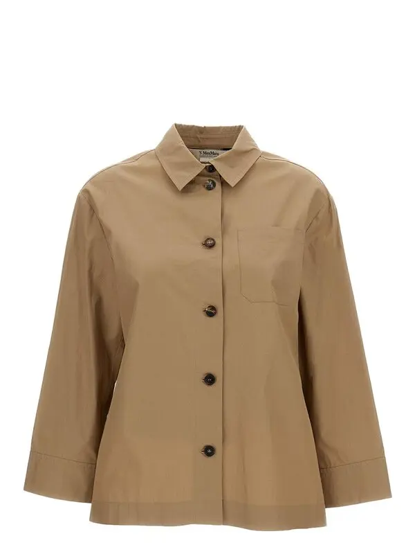 Max Mara Arianne Cotton Poplin Shirt - Multicolor