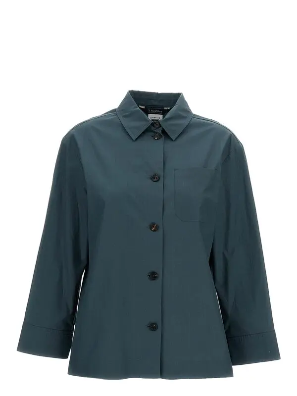 Max Mara Arianne Cotton Poplin Shirt - Multicolor