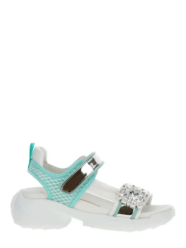 ROGER VIVIER Embellished Sandals - Multicolor