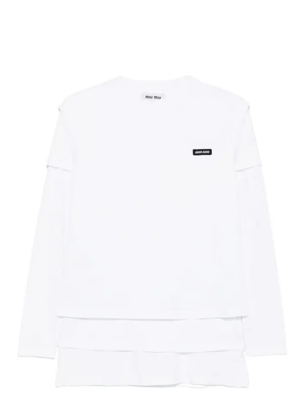 Miu Miu Cotton T-shirt 3-pack - Multicolor
