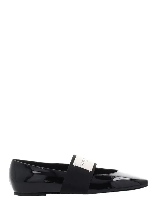 Givenchy Sliced Square Dancer Ballerinas - Black