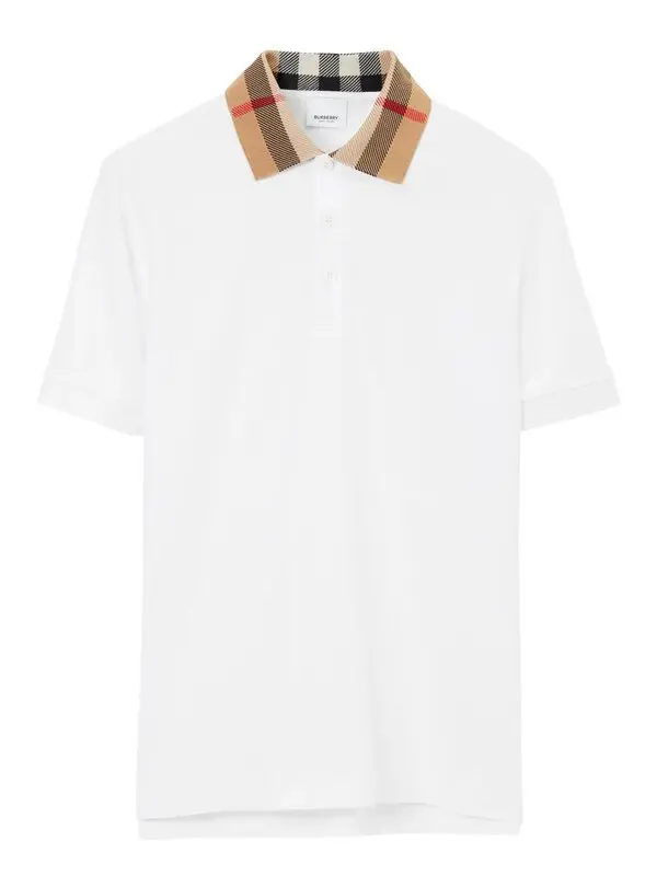 Burberry Polo Shirts - White