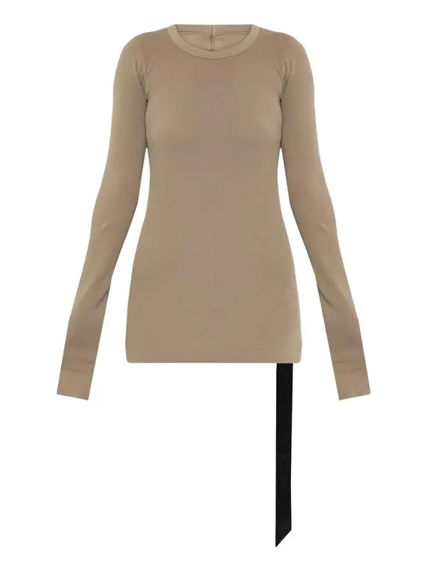Rick Owens Cotton Long Sleeve Crew Neck T-shirt - Multicolor