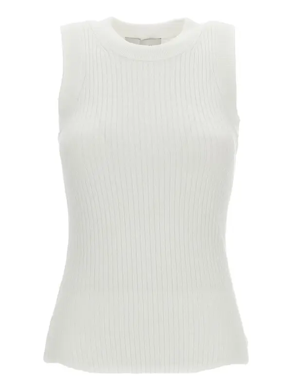 Sportmax Ribbed Crewneck Tank Top - Multicolor