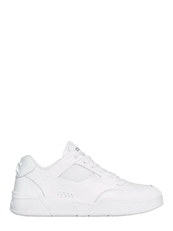 Celine Ct-09 Low Trainer Sneakers In Calfskin And Mesh - Multicolor