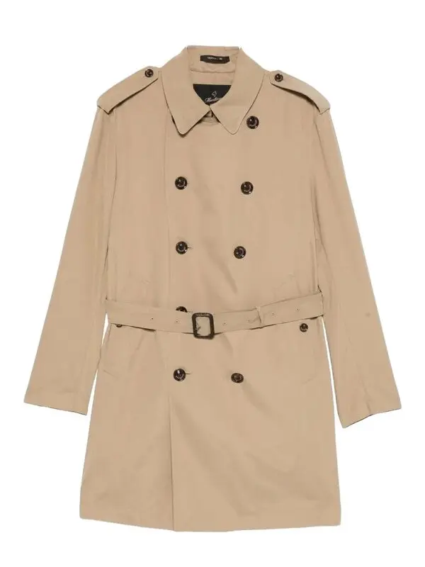 MONTECORE Belted Trench Coat - Multicolor