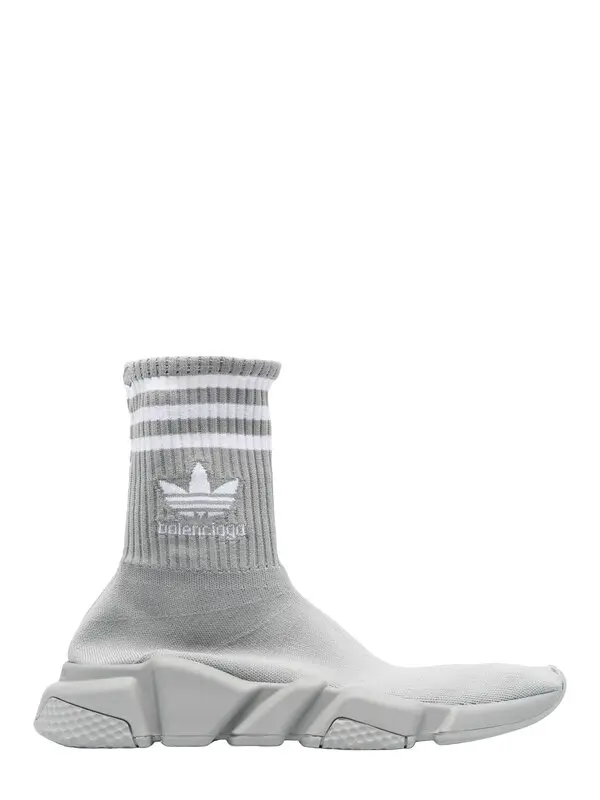 Balenciaga X Adidas Speed 2.0 Lt Sock Sneakers - Gray
