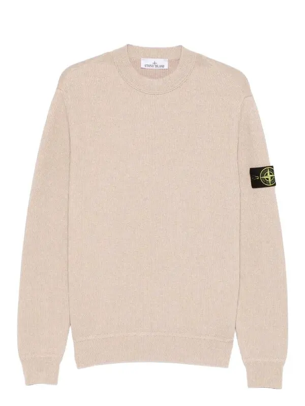 Stone Island Ribbed Soft Organic Cotton Crewneck - Multicolor