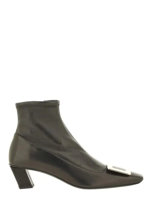 ROGER VIVIER Belle Vivier Ankle Boot - Black