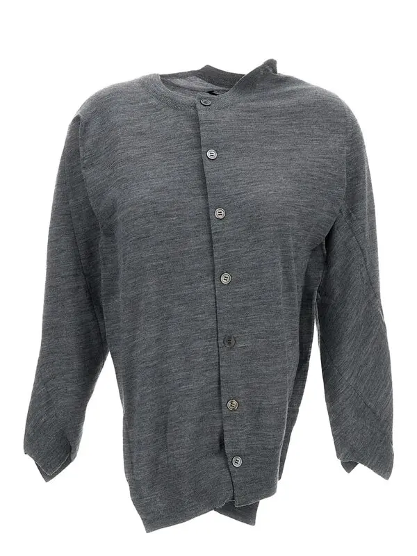 Junya Watanabe Round Neck Cardigan - Multicolor