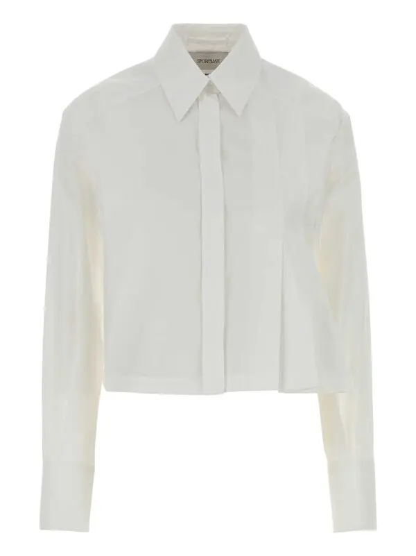 Sportmax Poplin Certo Shirt - White