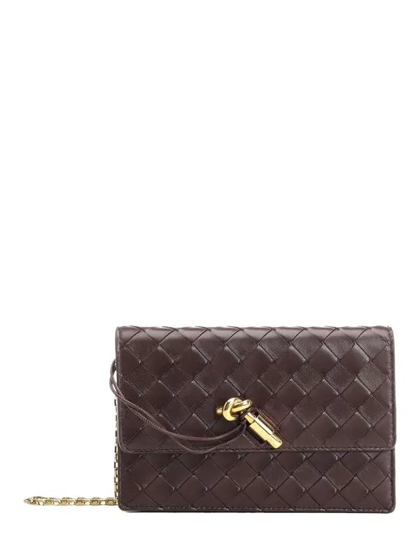 Bottega Veneta Andiamo Clutch With Knot Closure - Multicolor
