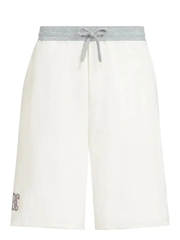 Brunello Cucinelli Cotton Bermuda Shorts - Multicolor