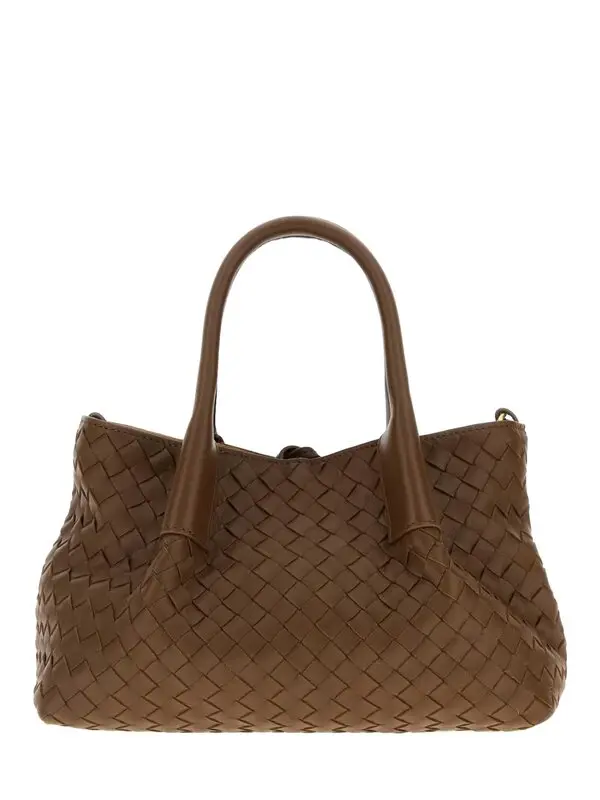 Bottega Veneta Small Pinacoteca Shopping Bag - Brown