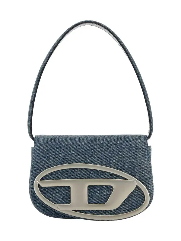 DIESEL® 1dr Denim Shoulder Bag - Blue