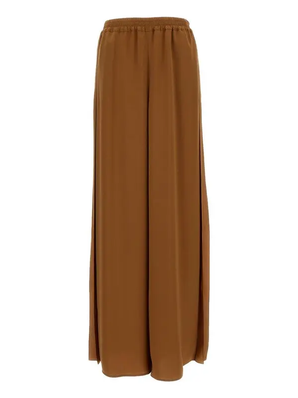 Max Mara Zeo Trousers Wide Leg, Elasticated Waist - Multicolor