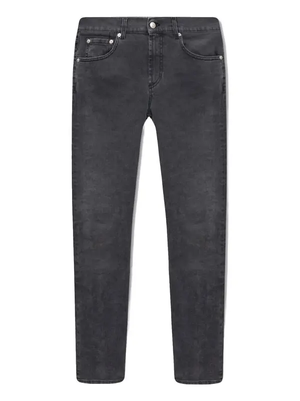 Alexander McQueen Cotton Denim Jeans - Black