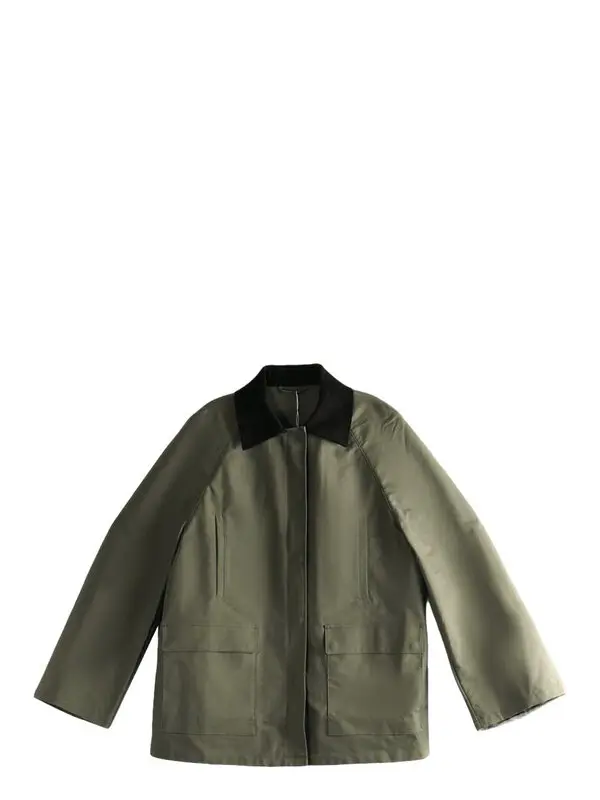 TOTEME Cotton Country Jacket With Corduroy Collar - Multicolor