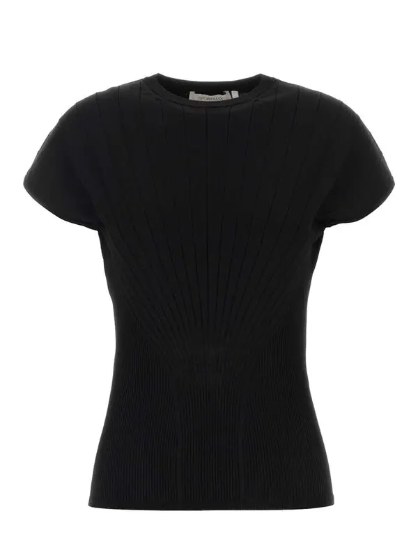 Sportmax Viscose Blend Samba Top - Black
