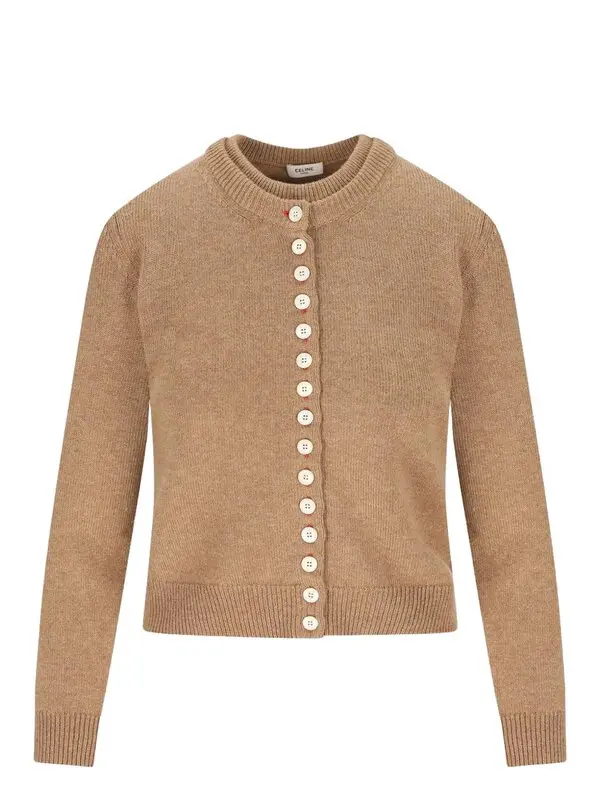 Celine Cashmere Cardigan - Multicolor