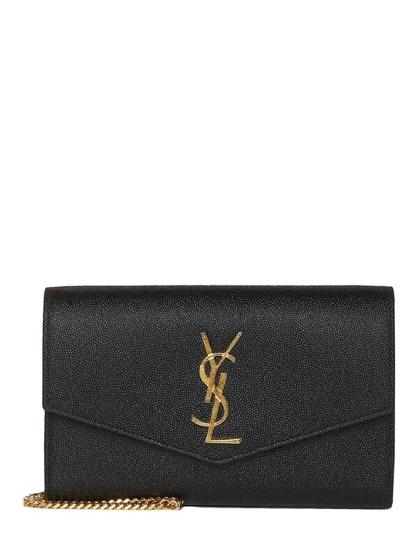 Saint Laurent Uptown Leather Chain Wallet Bag - Multicolor