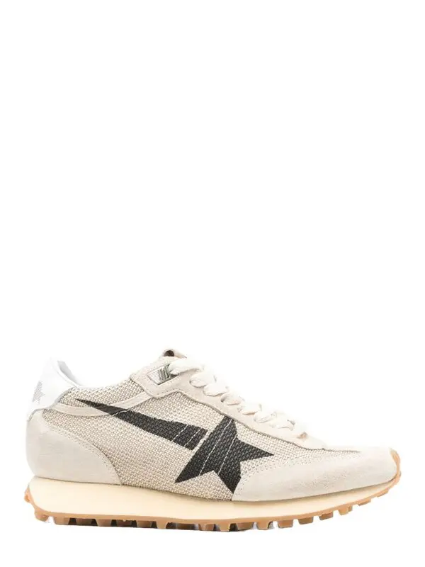 GOLDEN GOOSE Marathon Sneakers With Lugged Sole - Multicolor