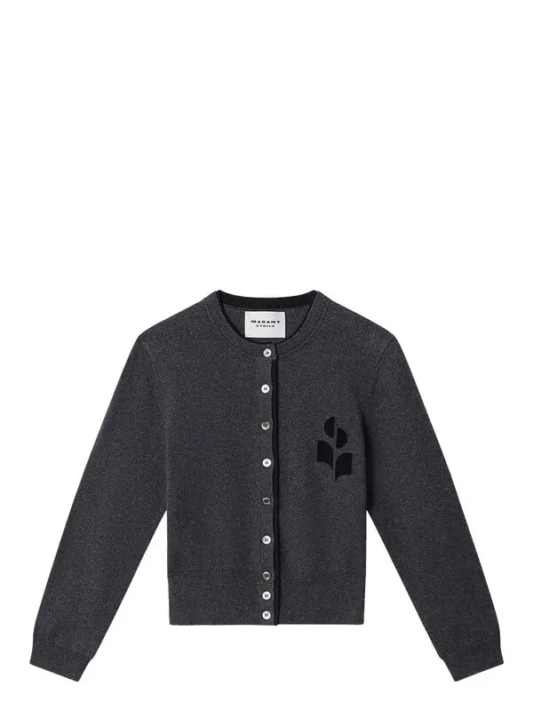 Isabel Marant Étoile Lona Wool And Cotton Cardigan - Multicolor