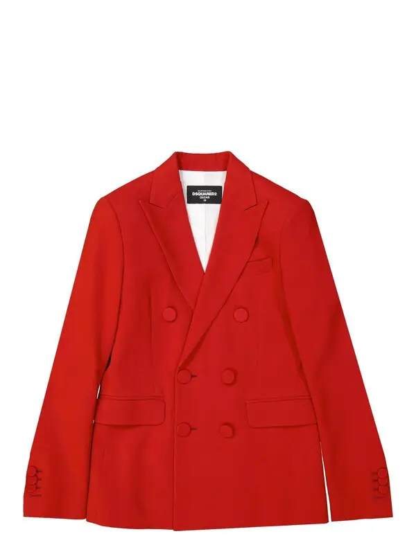 Dsquared2 Double-breasted Jacket - Red
