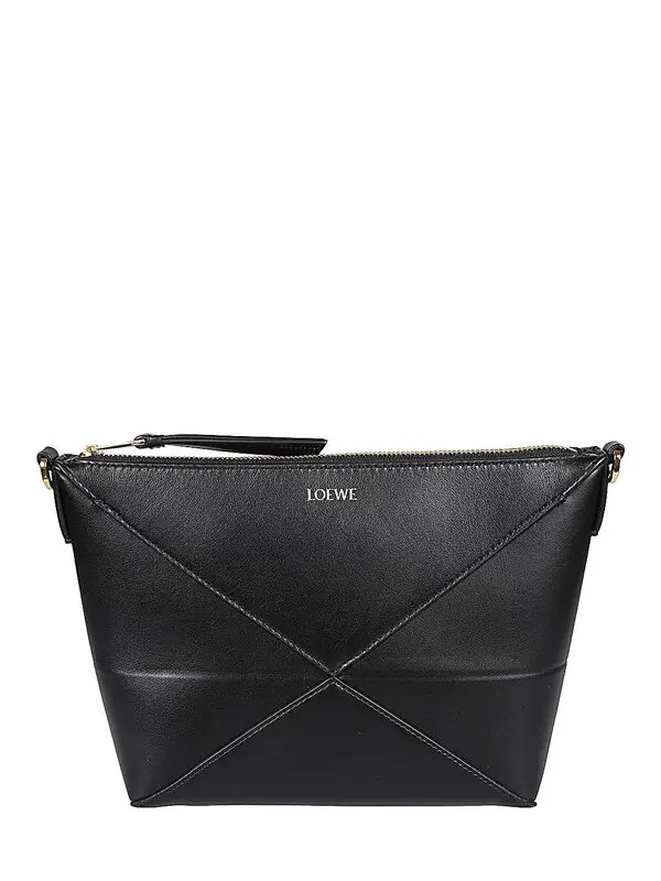Loewe Puzzle Fold Leather Pouch - Multicolor