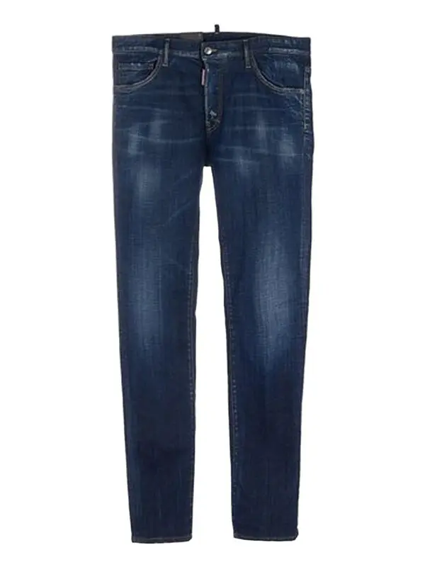 Dsquared2 Cotton Denim Jeans - Blue