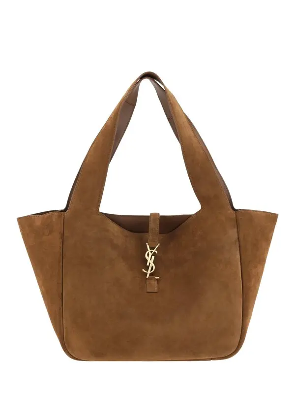 Saint Laurent Le 5 À 7 Bea Tote Bag - Brown