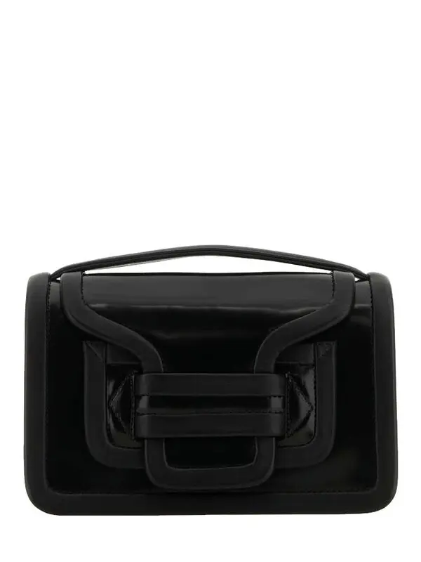 Pierre Hardy Goat Skin Shoulder Bag - Black