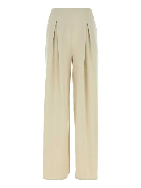 Max Mara Palazzo Pants - White
