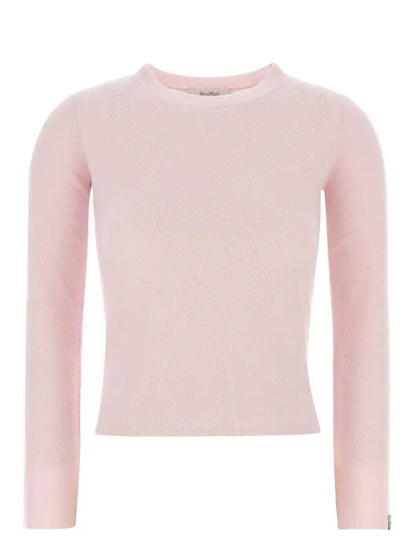 Max Mara Pastel Cashmere Sweater - Pink
