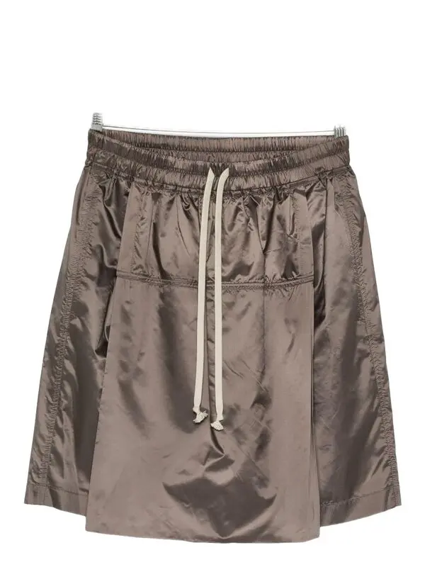 Moncler Rick Owens Nylon Midi Skirt - Multicolor