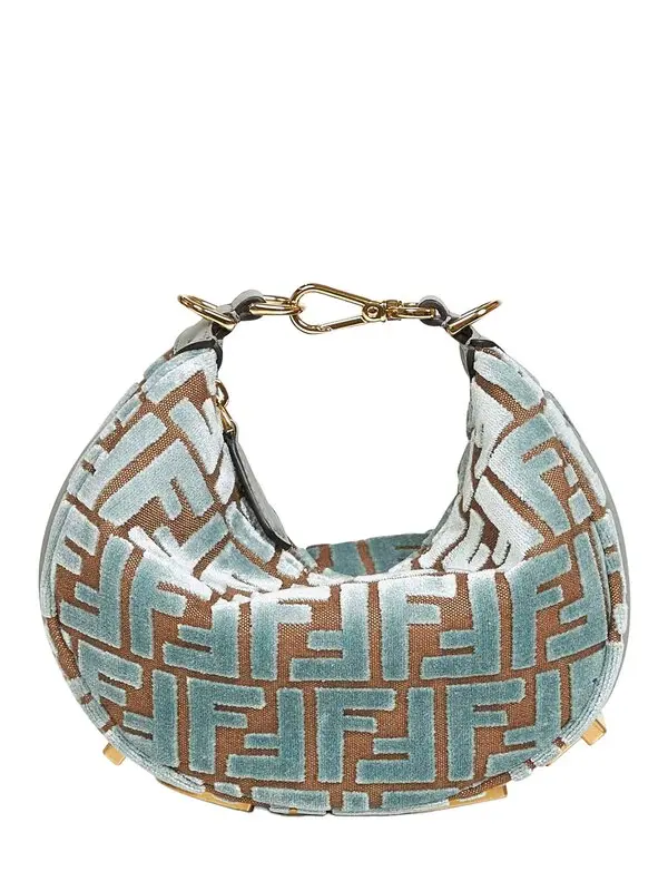 Fendi Jacquard Velvet Mini Bag - Multicolor