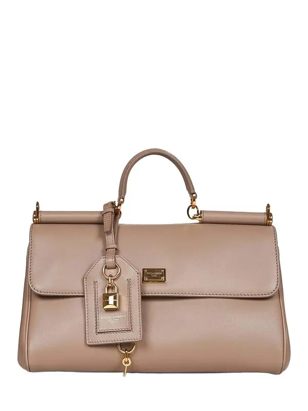 Dolce & Gabbana Taupe My Sicily Handbag - Multicolor