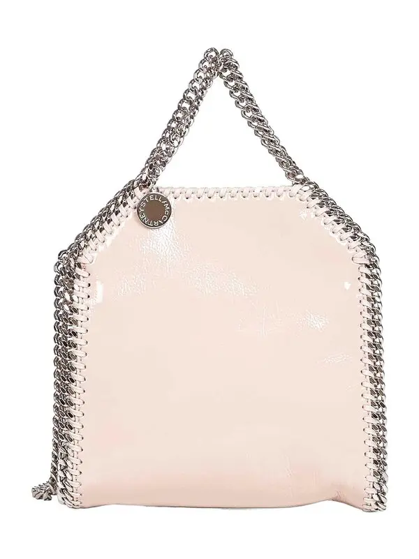 Stella McCartney Falabella Tiny Tote Bag In Patent Vegan Leather - Multicolor