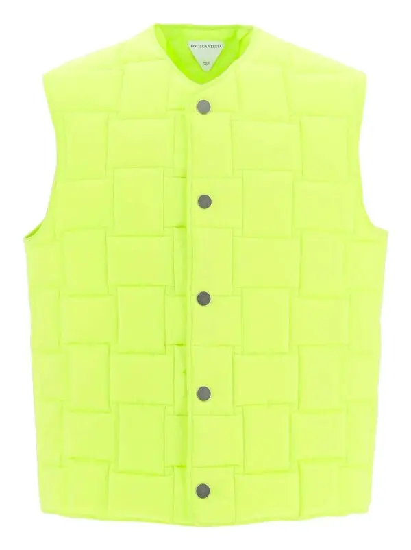 Bottega Veneta Padded Vest Jacket - Green