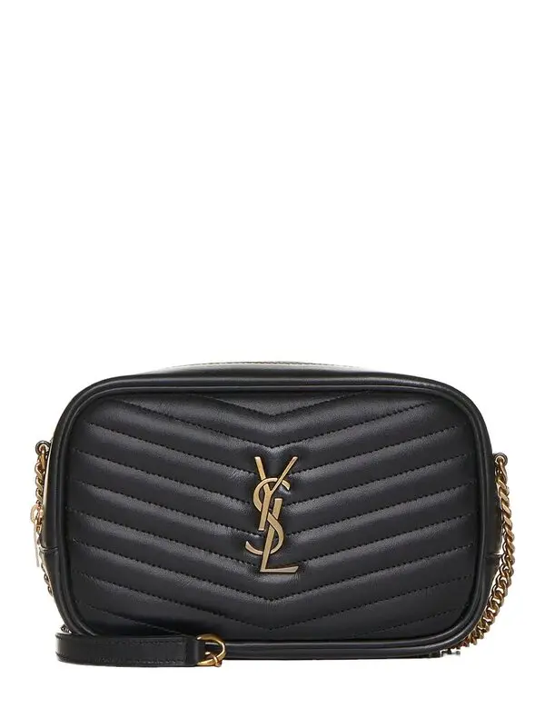 Saint Laurent Quilted Leather Camera Bag - Multicolor