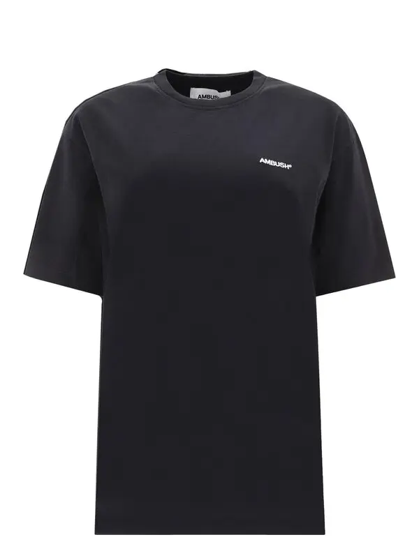 AMBUSH Cotton Logo T-shirt - Black