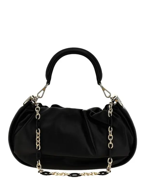 ROGER VIVIER Viv Choc Medium Leather Hobo Bag - Multicolor