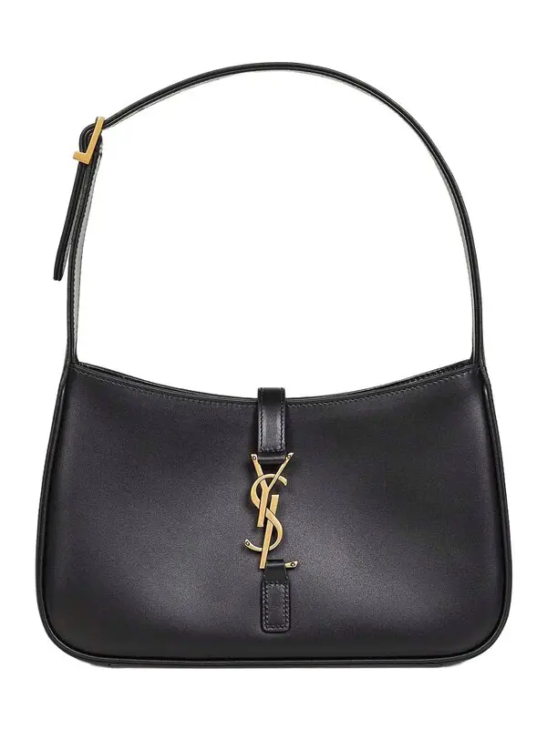 Saint Laurent Black Smooth Leather Le 5 À 7 Hobo Bag - Multicolor